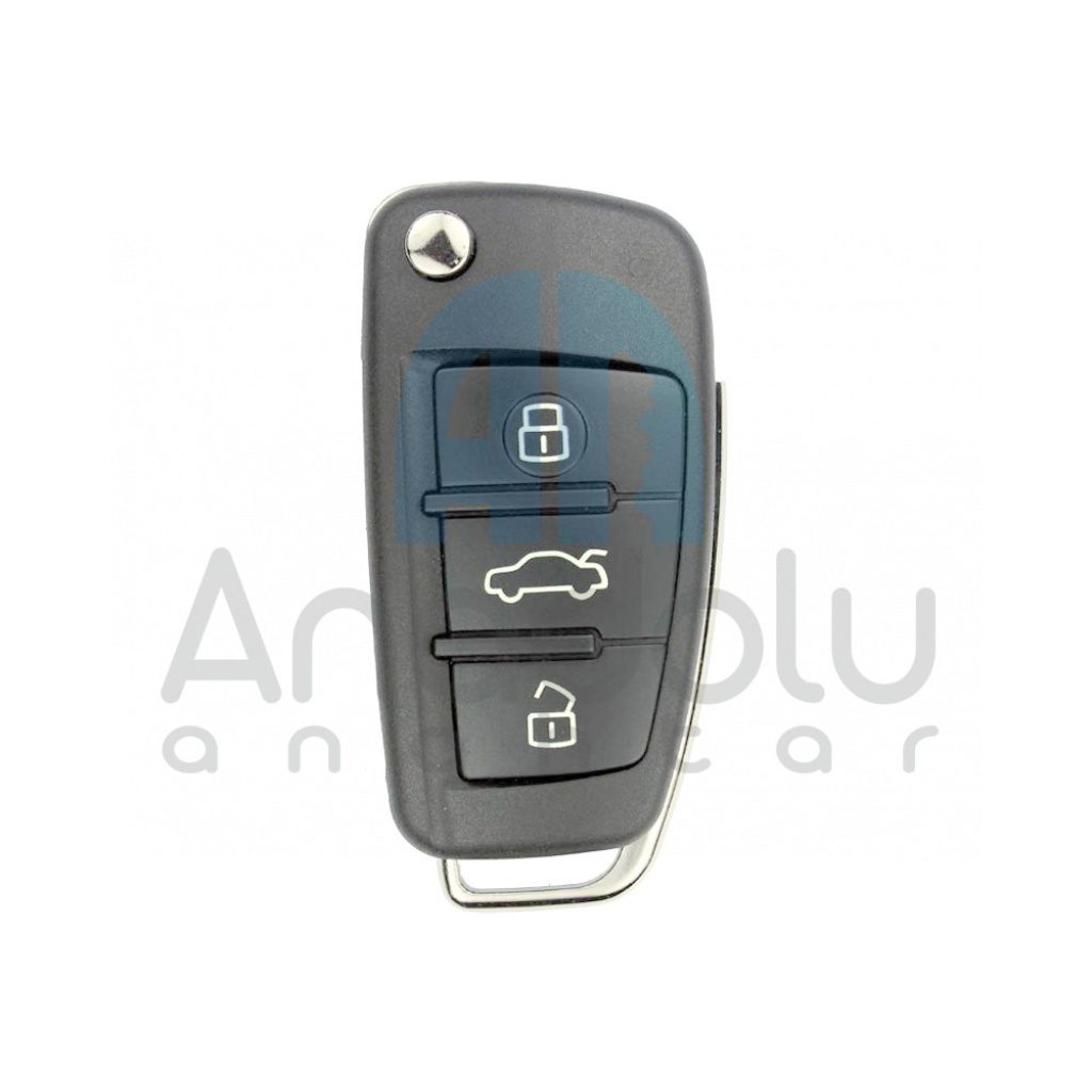 2917 | Audi KYDZ A6L Q7 Sustalı Kumanda 3 Buton 8E Chip 868MHz ...